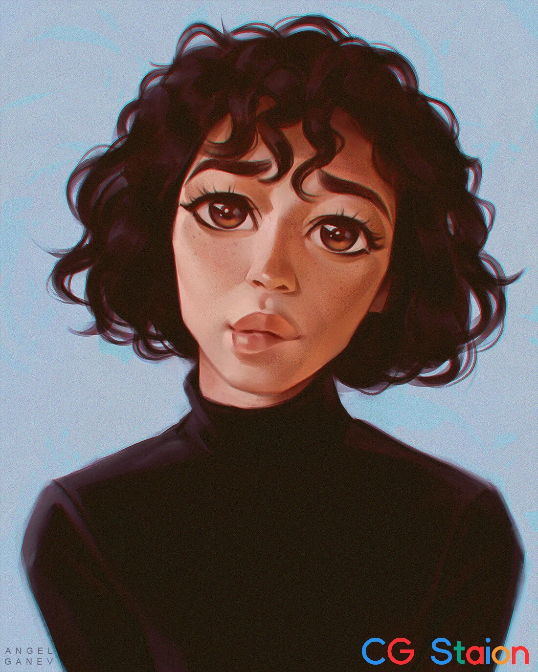 【无解说】Angel Ganev 2021 年 3 月绘画奖励合集包 - CG Staion