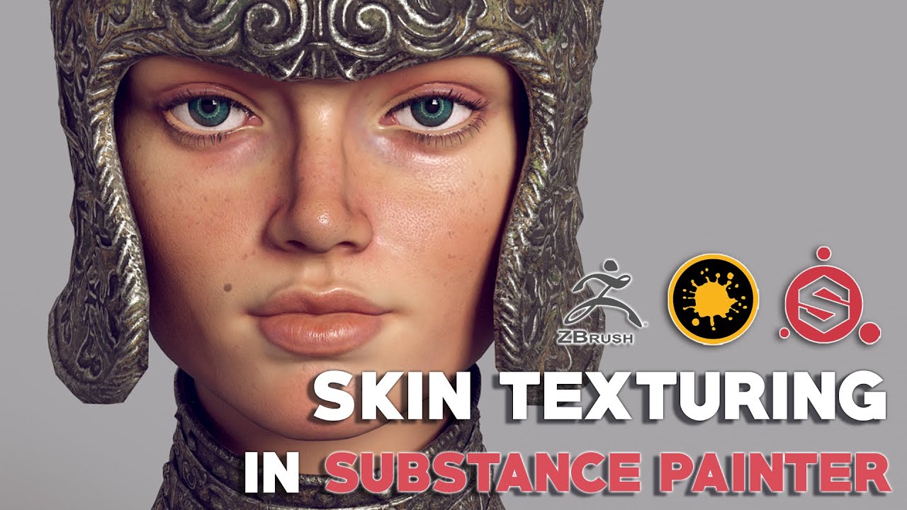 【中英双字】Chun Chun Yang 绘制真实角色皮肤教程 - CG Staion