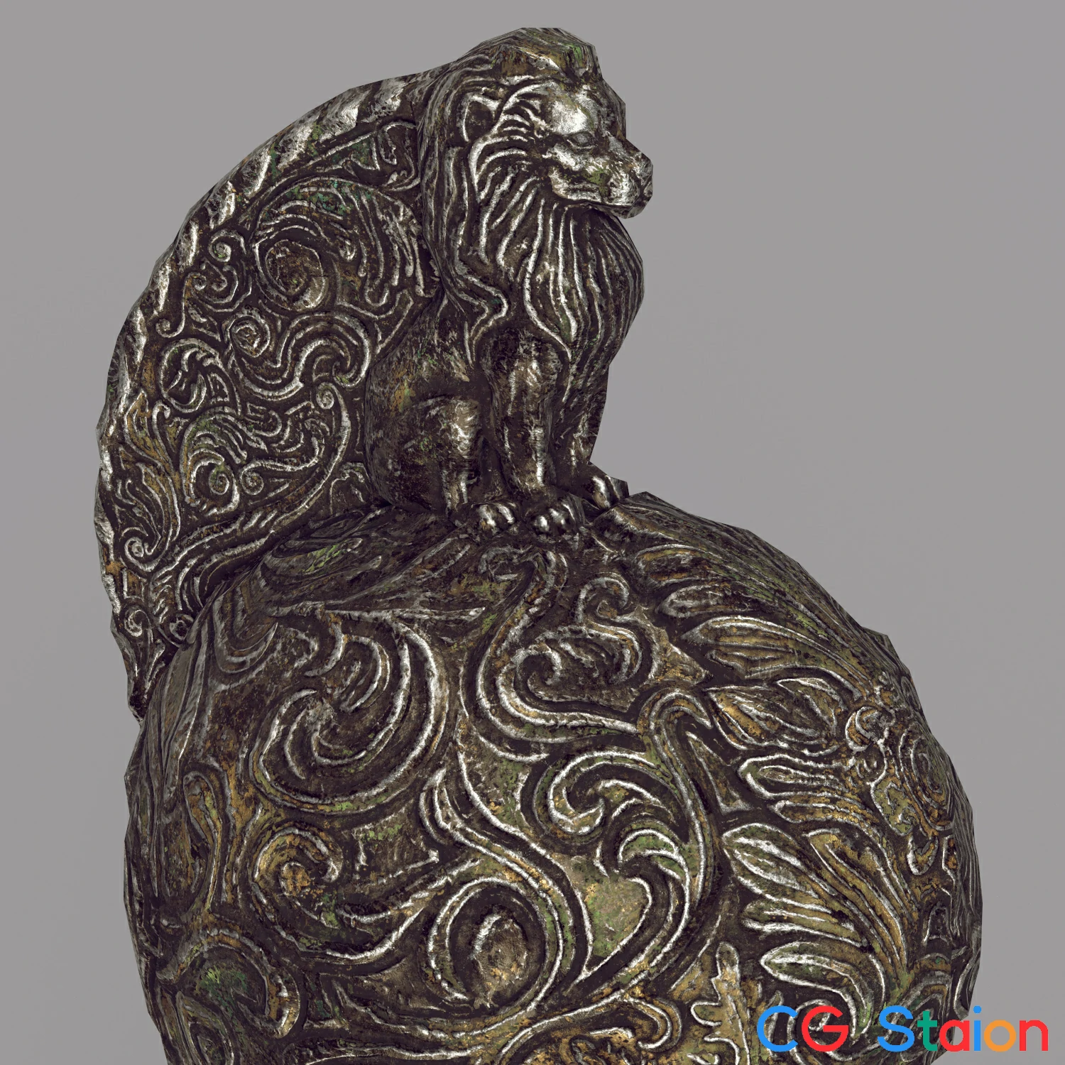 【中英双字】Chun Chun Yang 绘制真实角色皮肤教程 - CG Staion