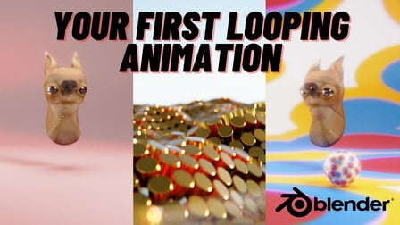 【中英双字】Smeaf Sculpts 的 Blender 3D：你的第一个循环动画 - CG Staion