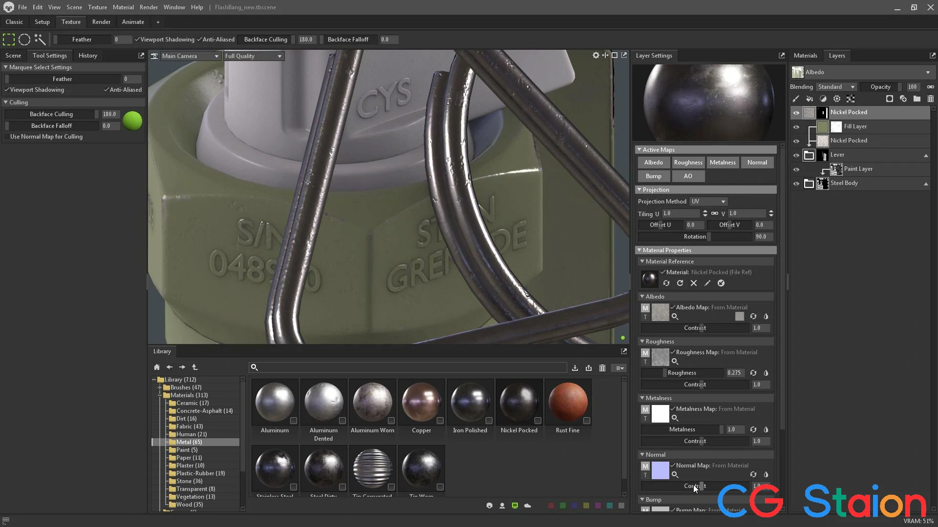【中英双字】Tim Bergholz 的 Blender 初学者＆震撼弹模型教程 - CG Staion