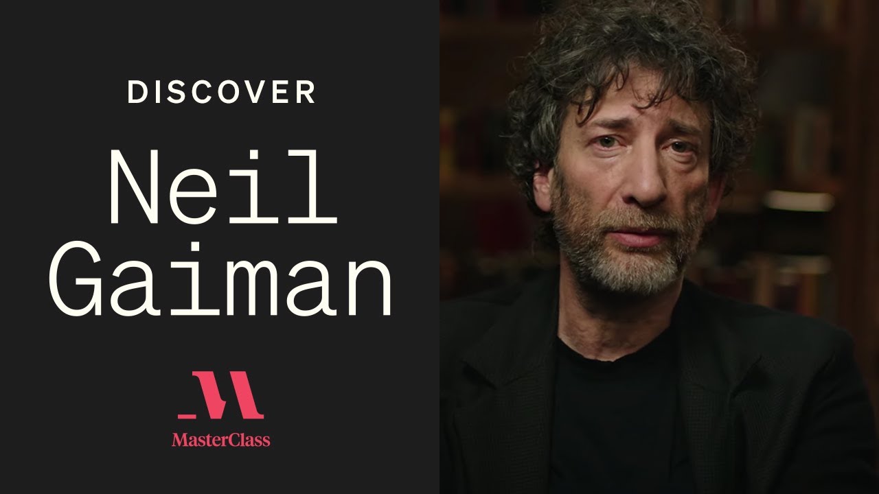 【中英双字】【Master Class】Neil Gaiman 写作建议 - CG Staion