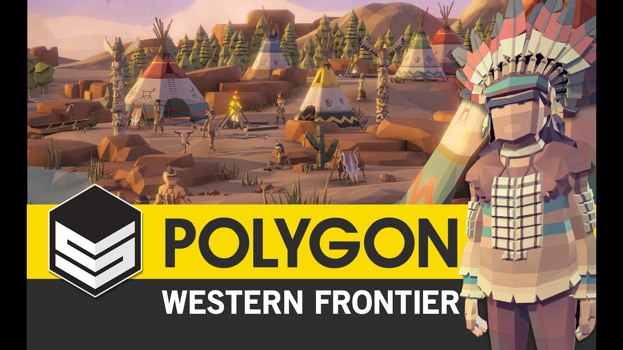 【Unity】【Synty Studios】Western Frontier Pack 低面多边形模组资产 - CG Staion