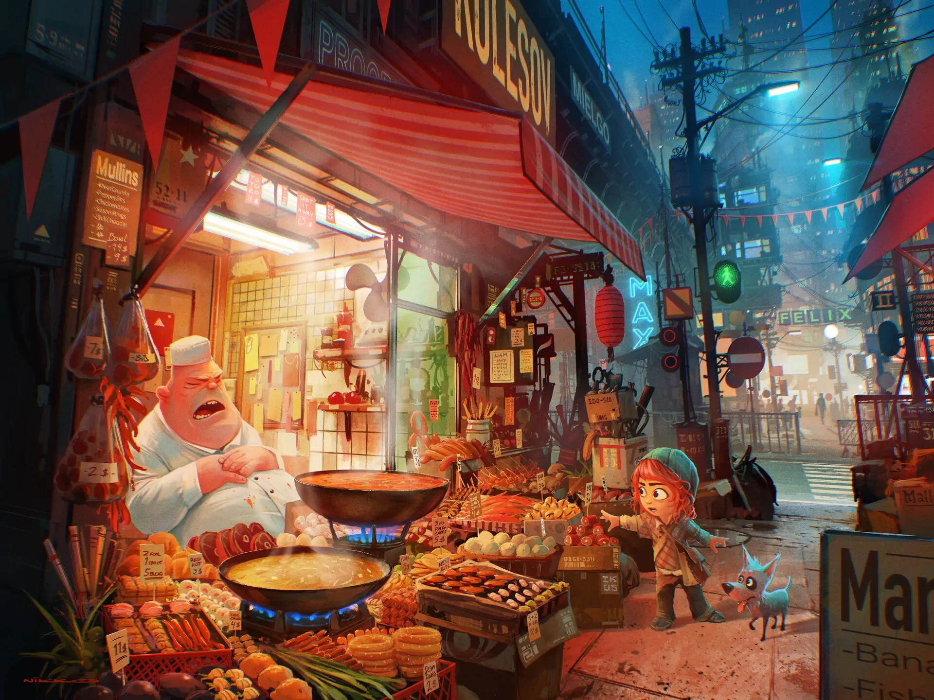 【中文字幕】【CG Staion】Nikolai Lockertsen Procreate 中的绘画和 LumaFusion 中的动画 - CG Staion